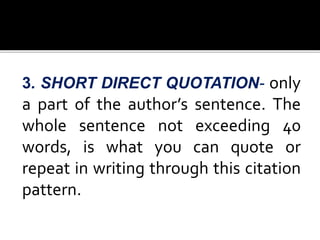 STANDARD STYLES IN RELATED LITERATURE CITATIONS OR REFERENCES.pptx