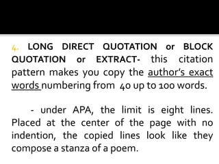 STANDARD STYLES IN RELATED LITERATURE CITATIONS OR REFERENCES.pptx