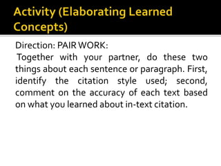 STANDARD STYLES IN RELATED LITERATURE CITATIONS OR REFERENCES.pptx