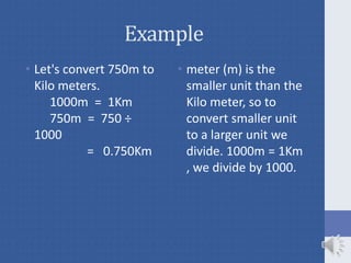 Standard system for weight, length and volume | PPT