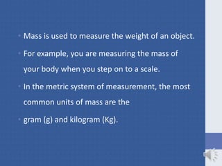 Standard system for weight, length and volume | PPT
