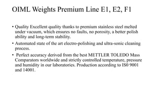 Standard system for weights | PPTX