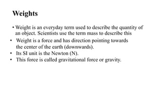 Standard system for weights | PPTX