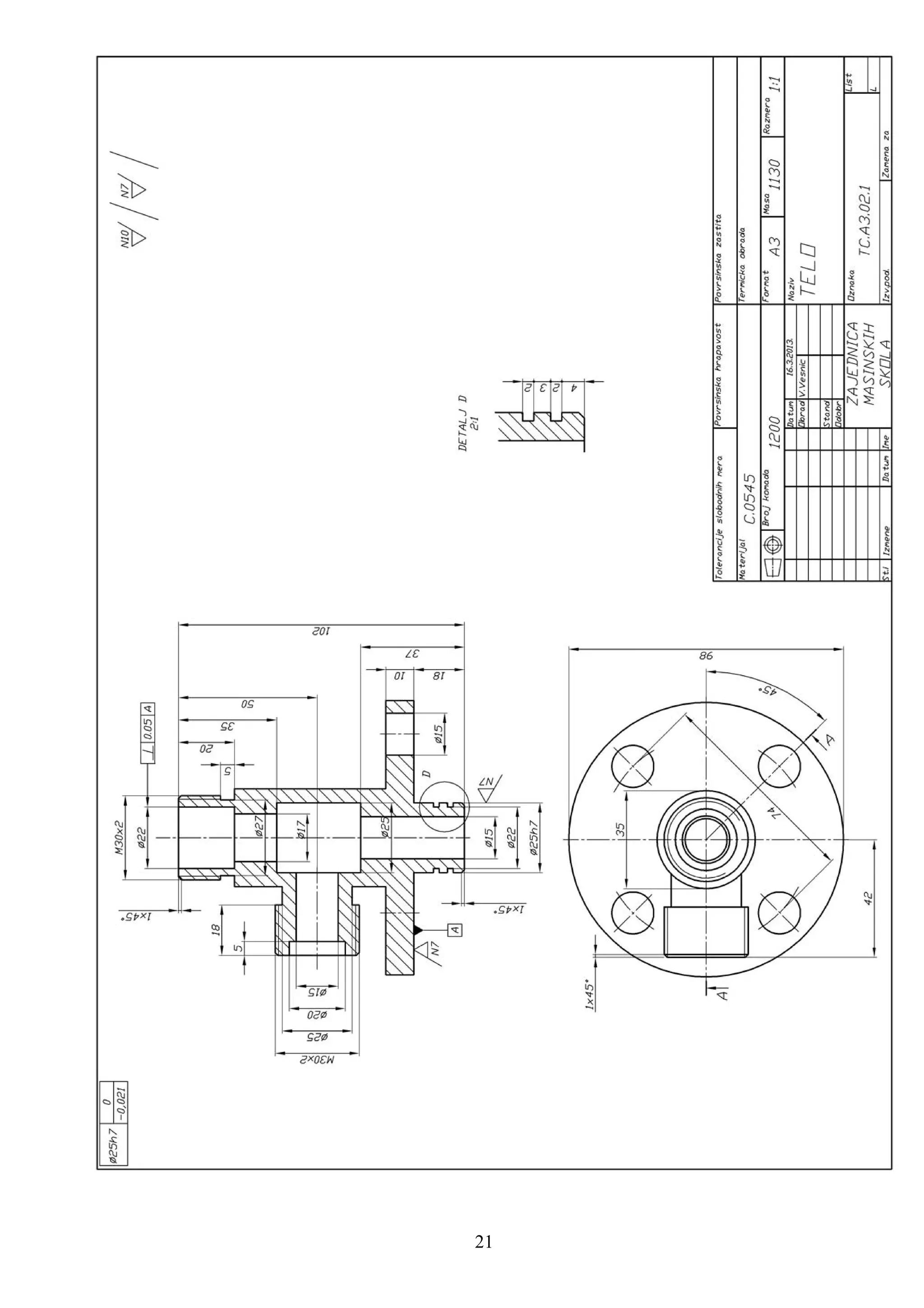 Standard tc auto_cad_nacrt | PDF