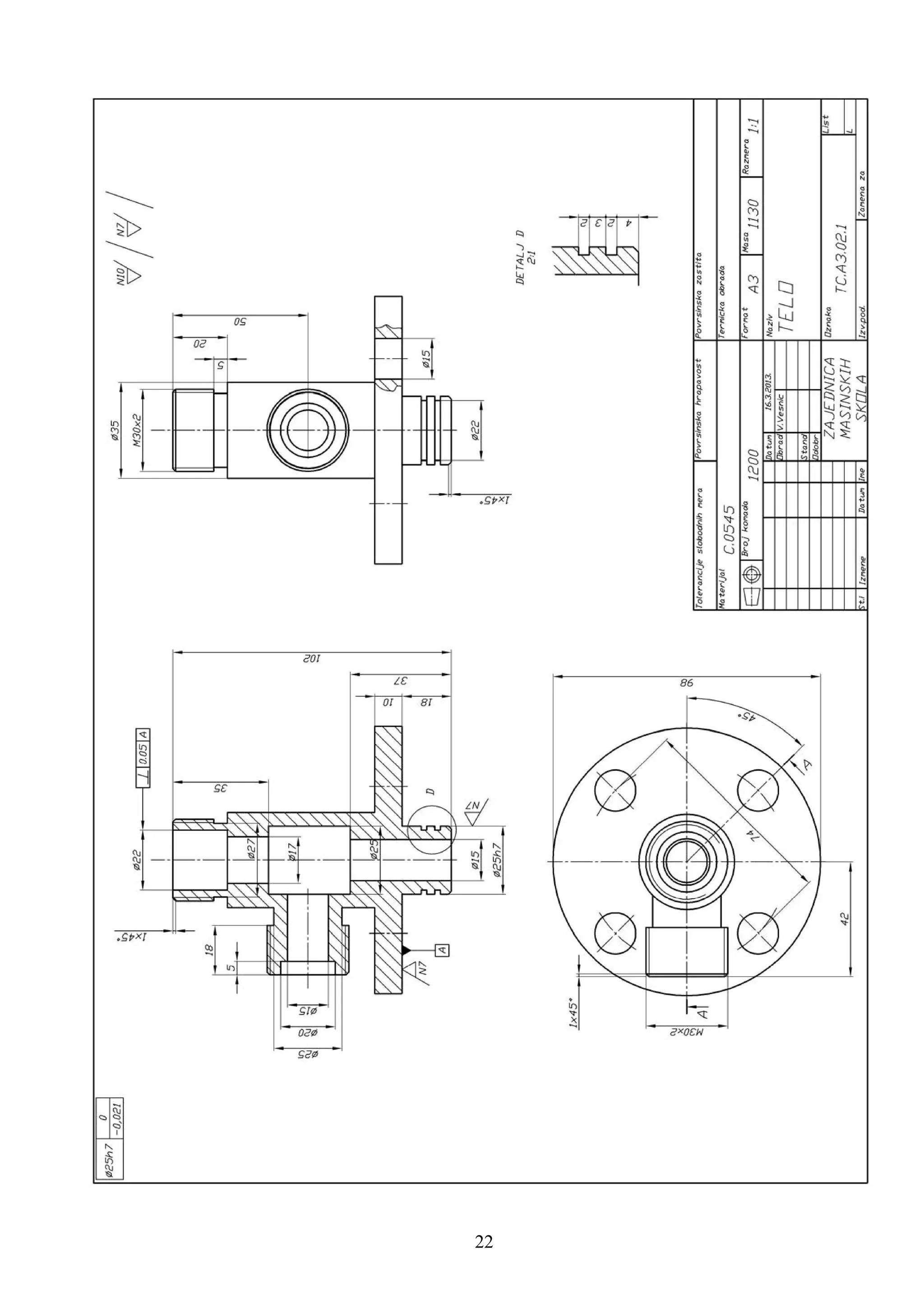 Standard tc auto_cad_nacrt | PDF