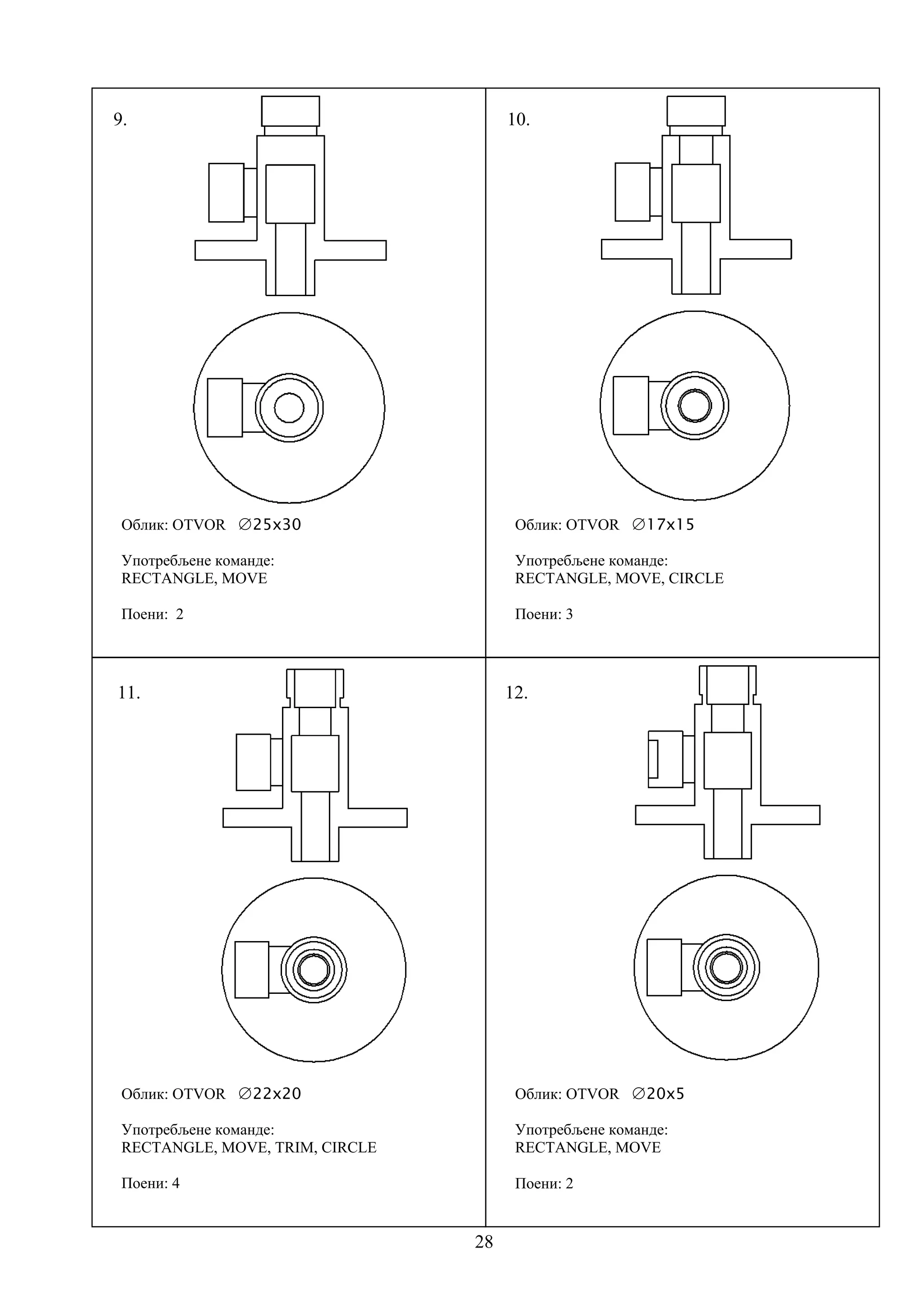 Standard tc auto_cad_nacrt | PDF