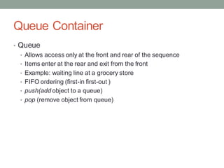 Standard template library | PPT