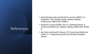 Standard Template Library | PPTX