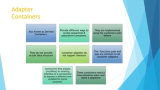 Standard template library | PPTX