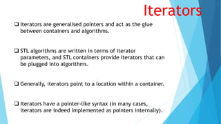Standard template library | PPTX