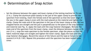 Standard Test Method for Resistance to Unsnapping of.pptx