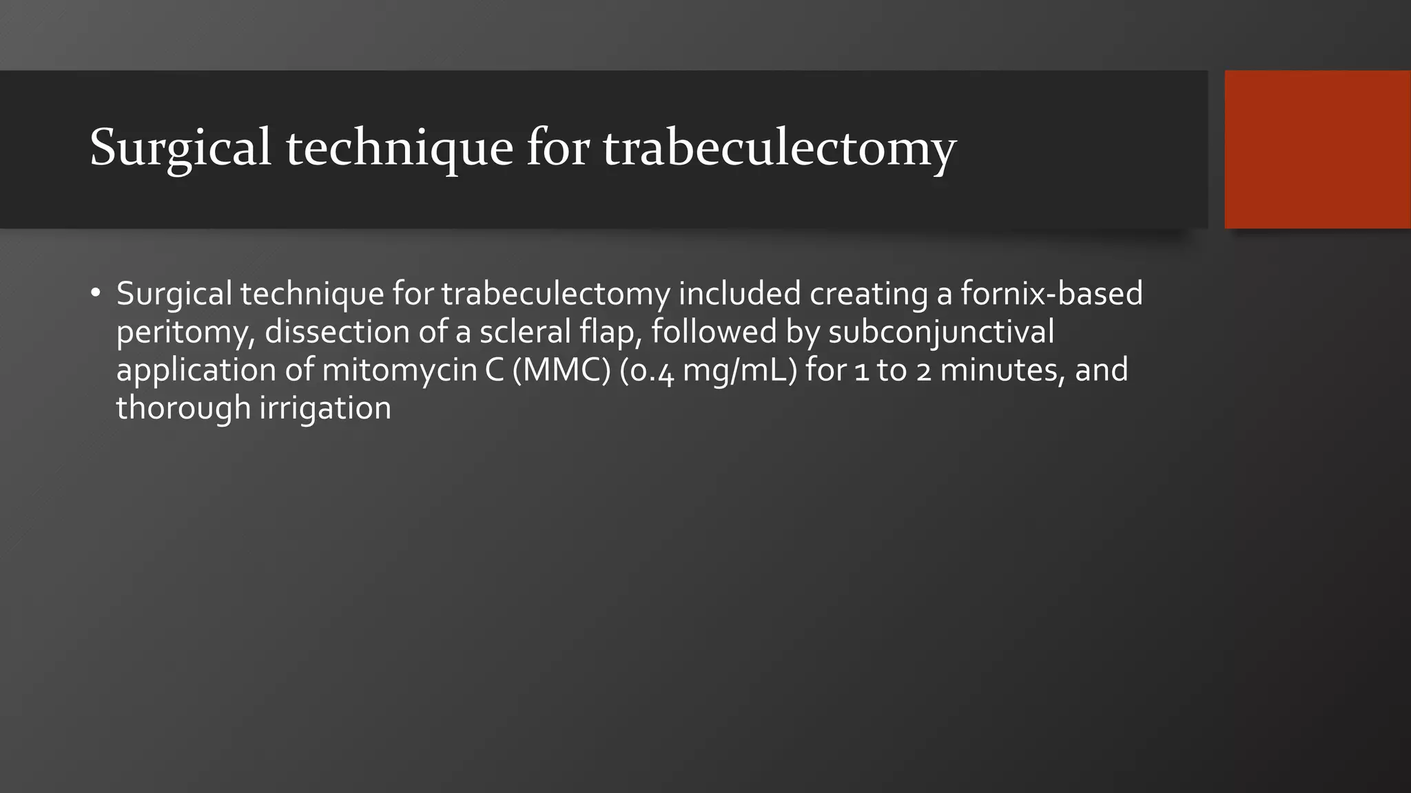 Standard trabeculectomy and ex press miniature glaucoma shunt | PPTX
