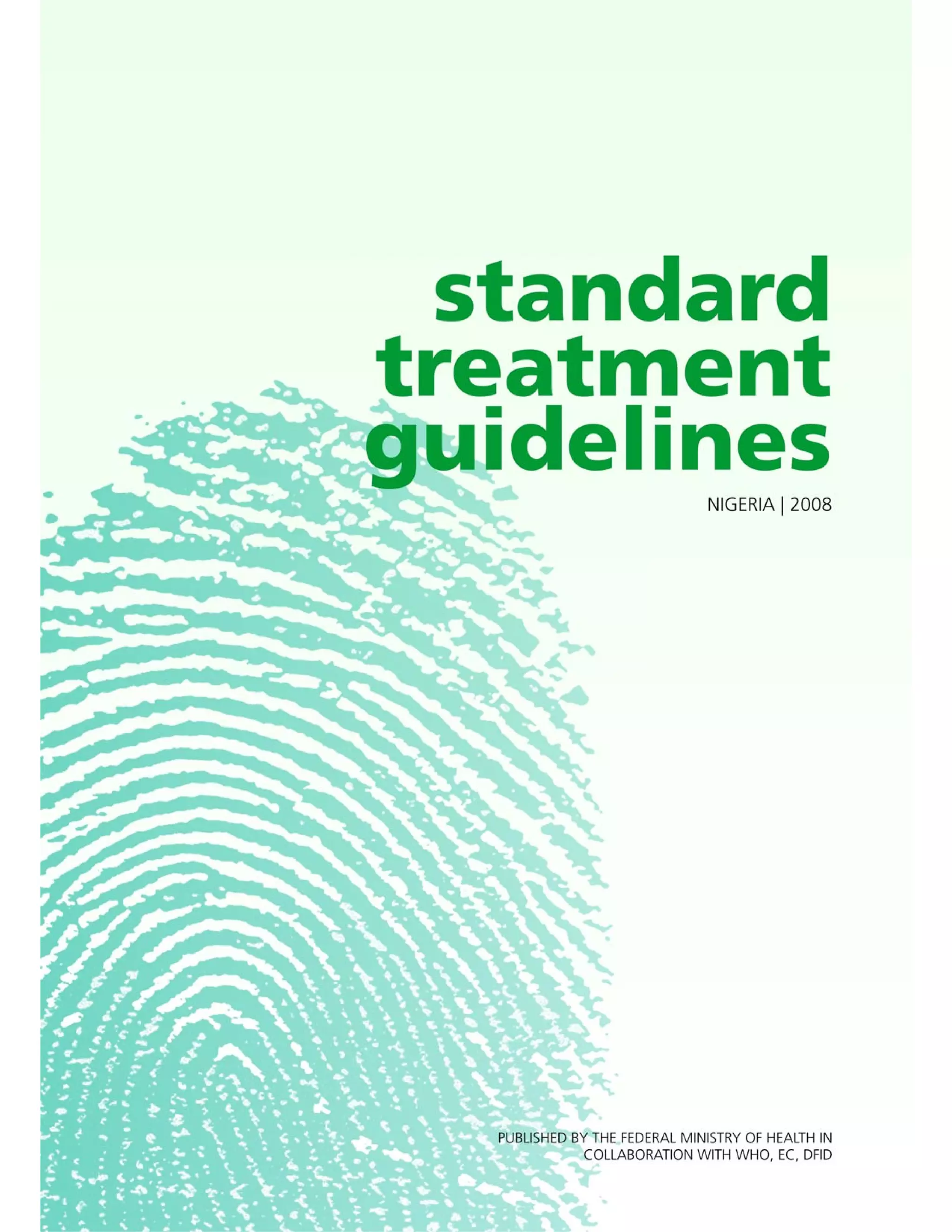 StandardTreatmentGuidelines.pdf | Digestive Disorders | Diseases and ...