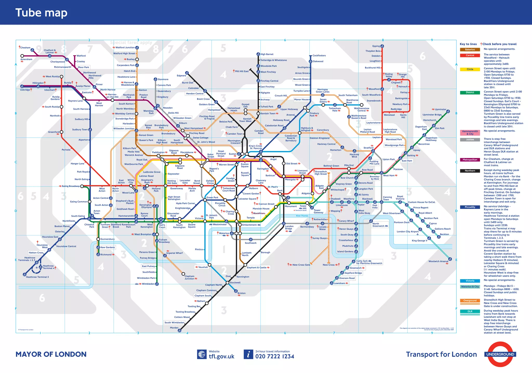 Standard Tube Map | PDF