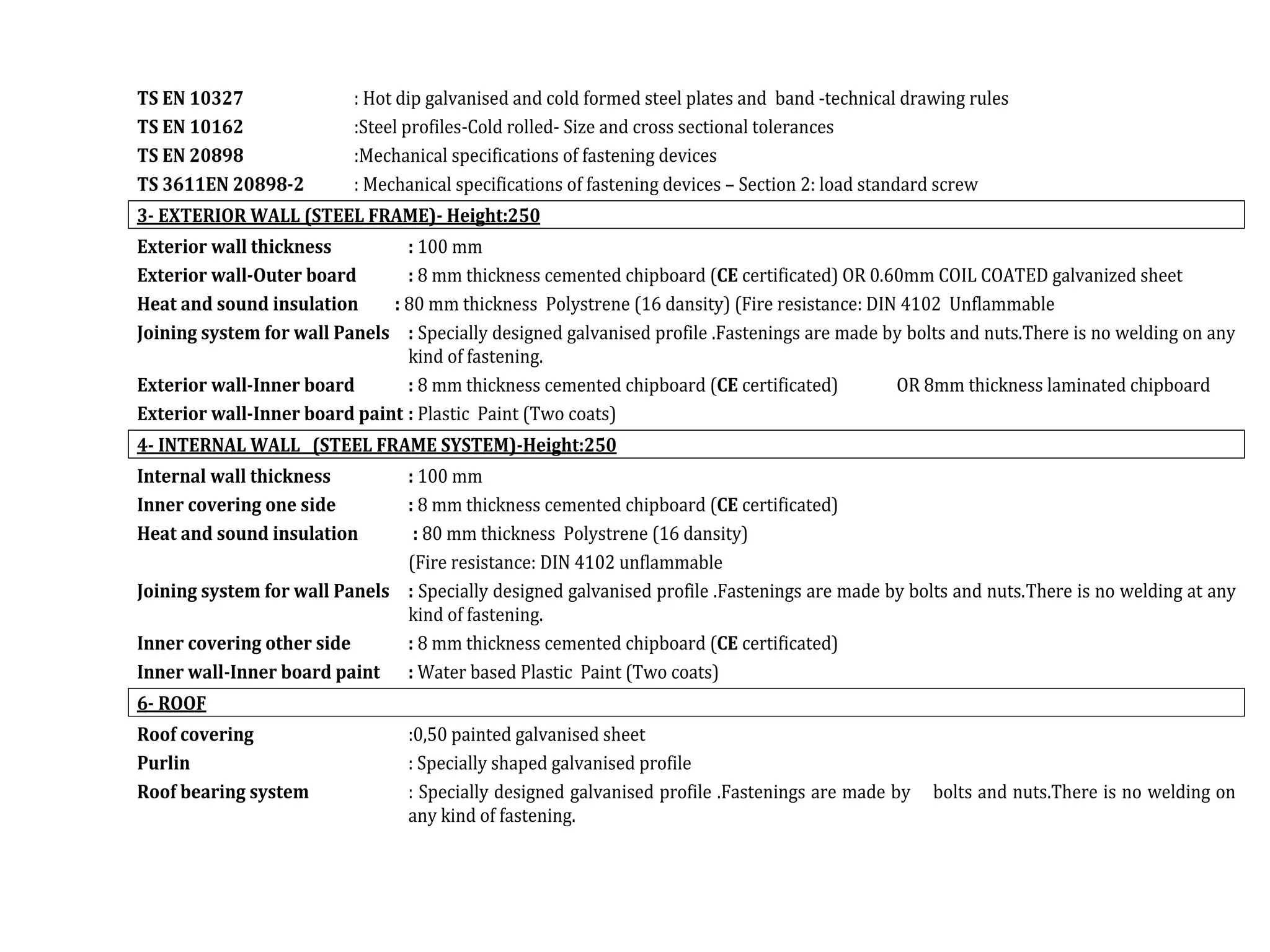 Standard type prefabricated housing (projects and technical ...