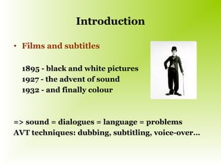 Standard vs reversed subtitles : Effects on movie comprehension and ...