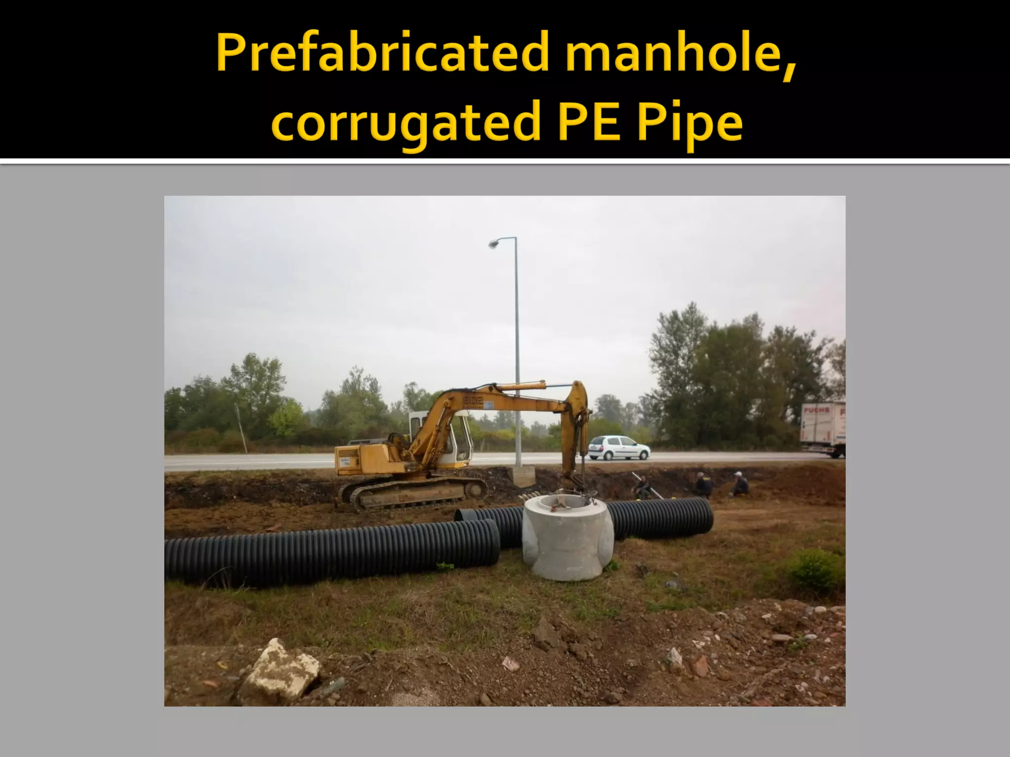 Standard Waste Water Manholes of precast concrete elements | PDF