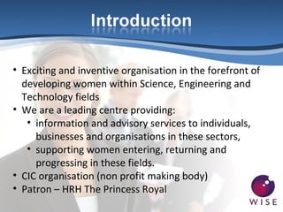 Introduction to WISE | PPT
