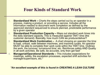 Standard work | PPT