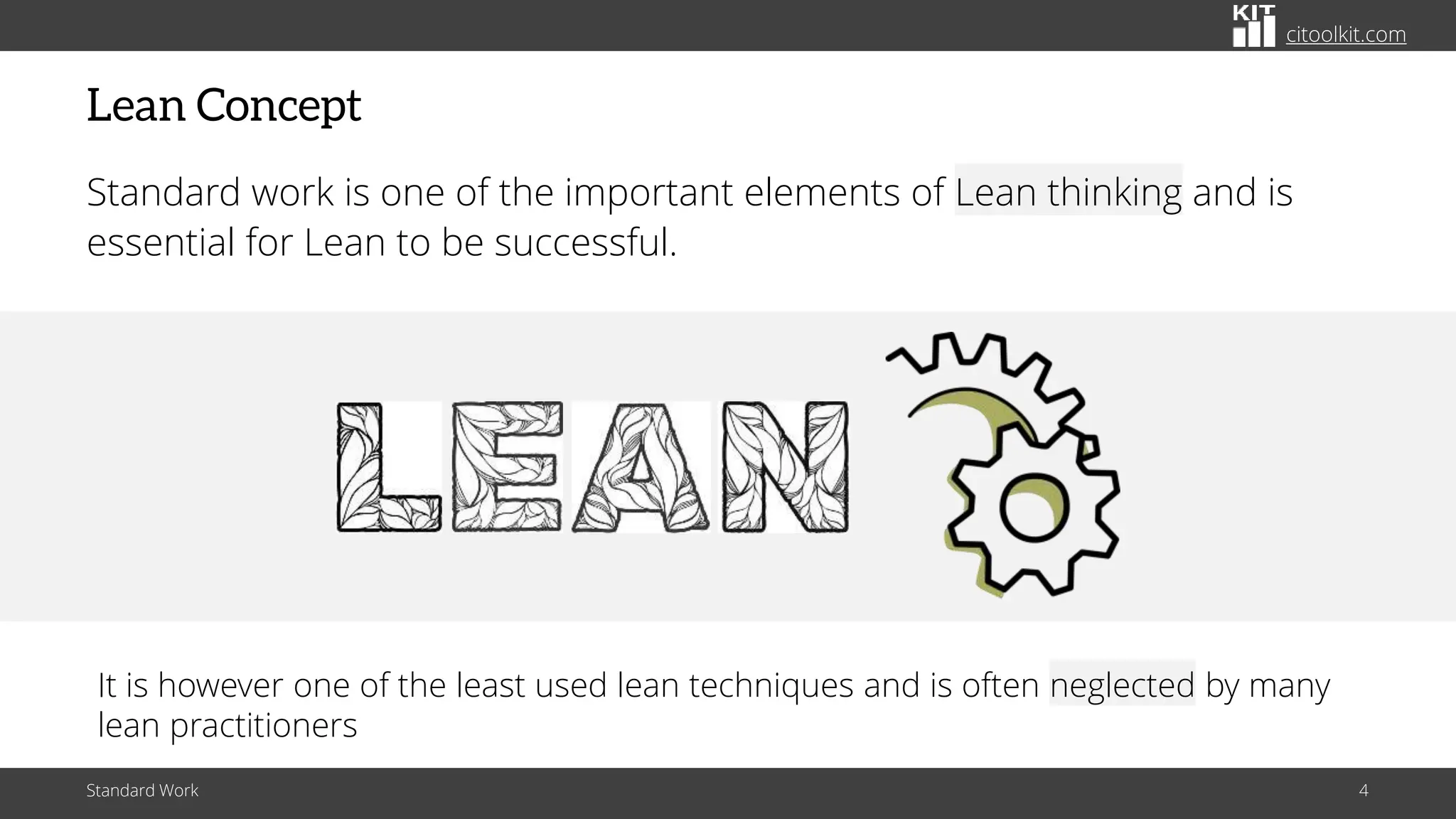 Driving Continuous Improvement with Standard Work and SOPs | PDF