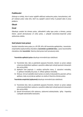 Standard zaverecnych praci_katedra_pedagogiky | PDF