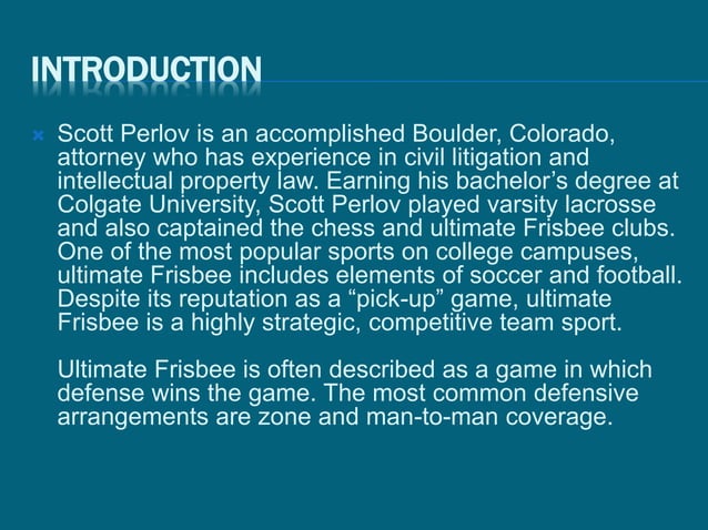 Standard Zone Defenses in Ultimate Frisbee | PPT