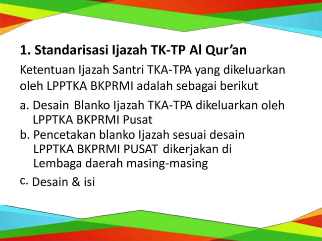 STANDARISASI ADMINISTRASI TKA TPA HASIL SILAKNAS 2018.pptx