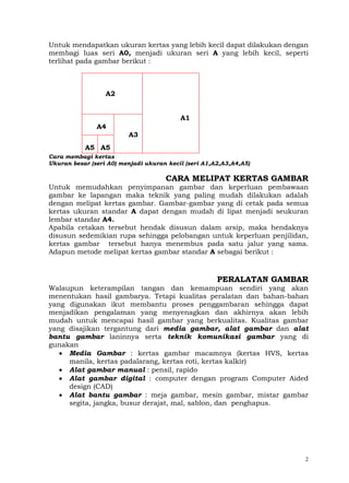 Standarisasi menggambar teknik_untuk_ars | PDF