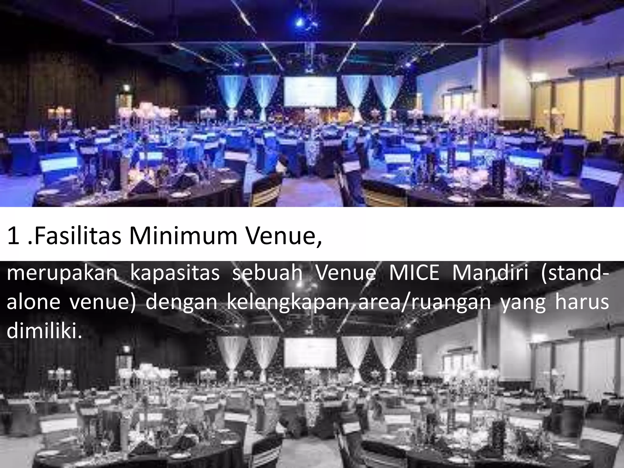 Standarisasi Venue untuk MICE | PPTX