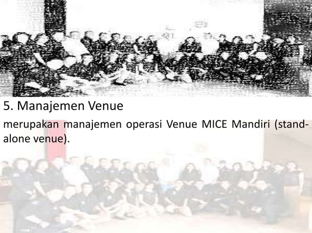 Standarisasi Venue untuk MICE | PPTX