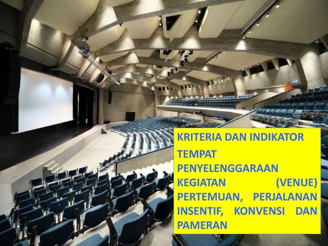 Standarisasi Venue untuk MICE | PPTX