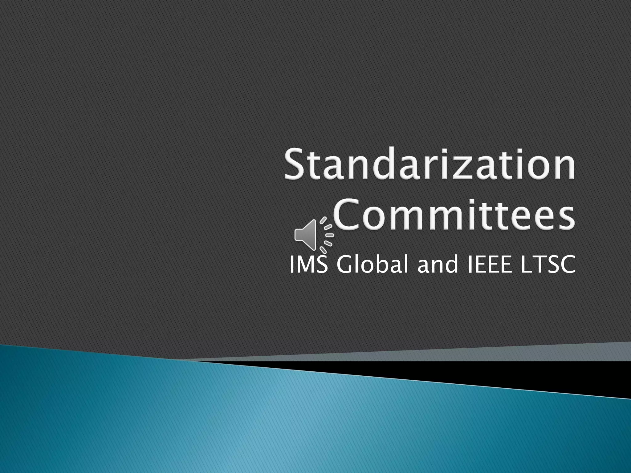 Technology Standarization Commitees | PDF