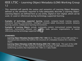 Technology Standarization Commitees | PDF