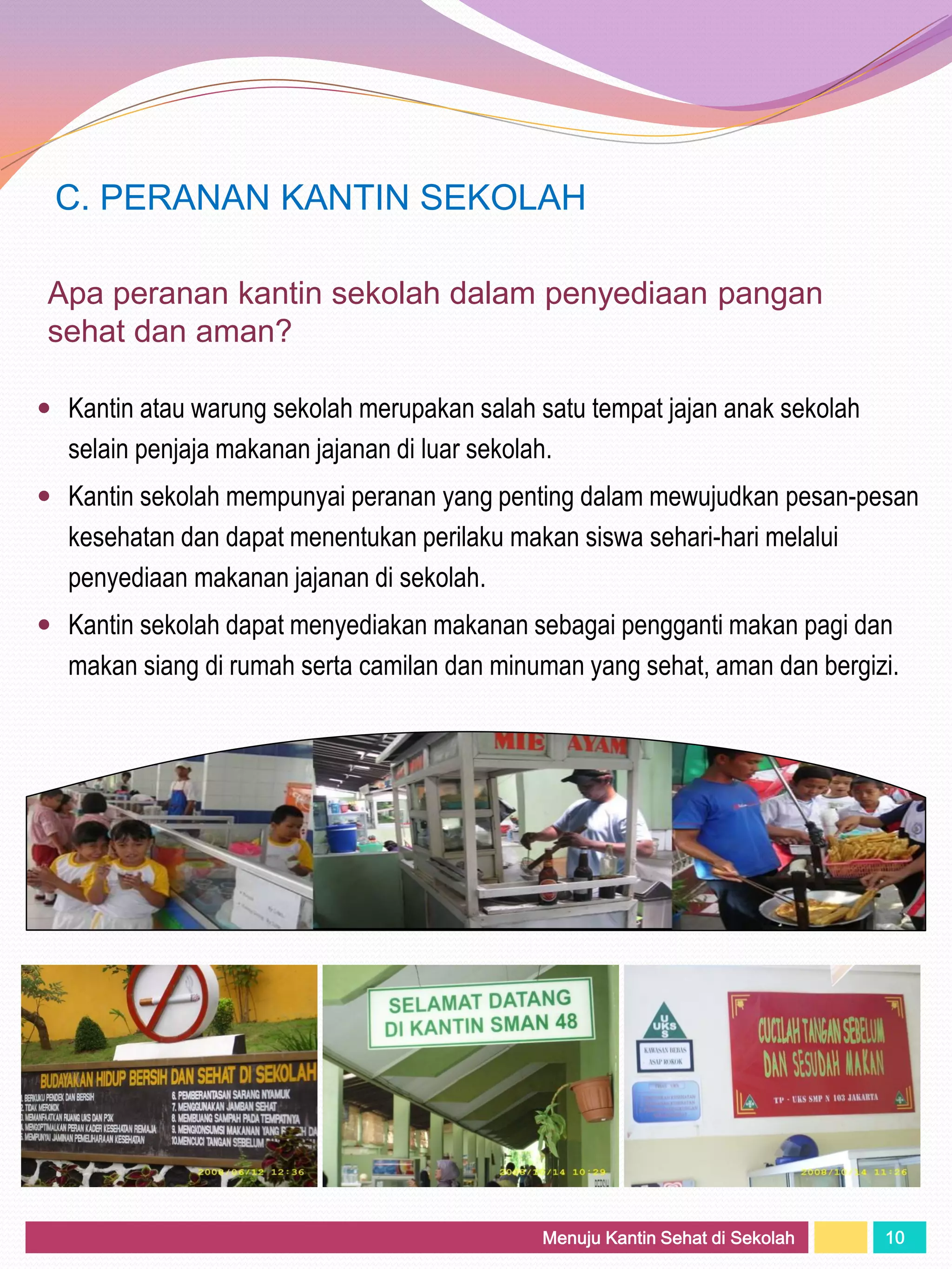 Standar kantin sehat sekolah | PDF