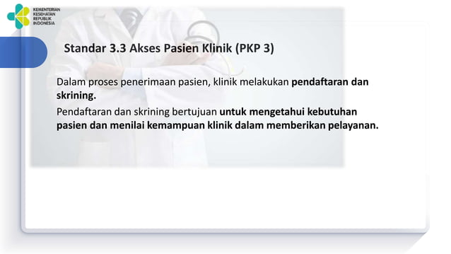 Standar Klinik PKP astuti.terbaru akrepptx | PPTX