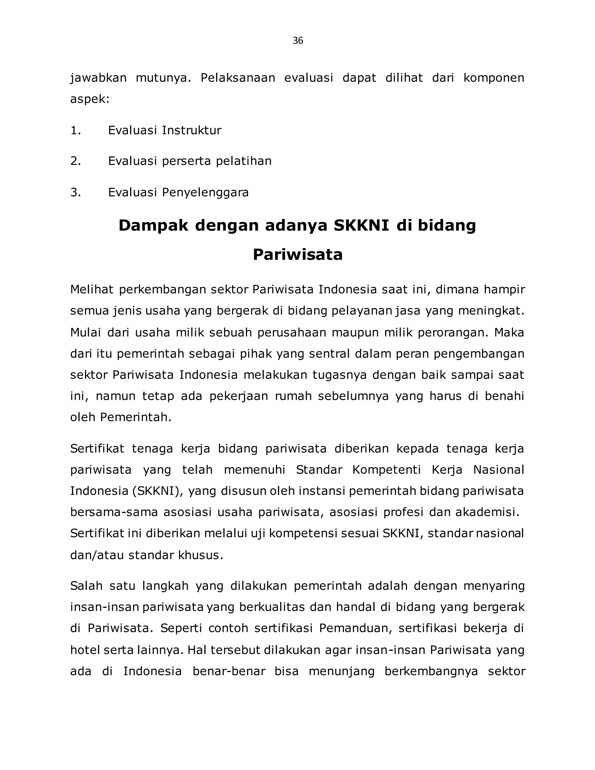 Standar kompetensi kerja nasional indonesia | DOCX