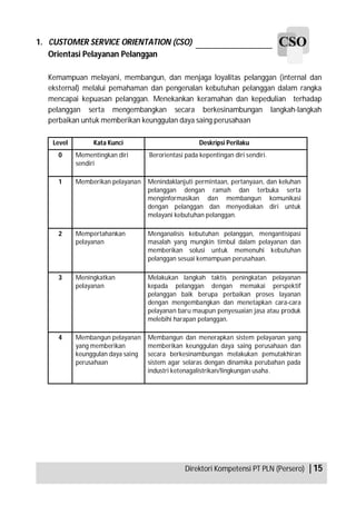 Standar kompetensi pln | PDF