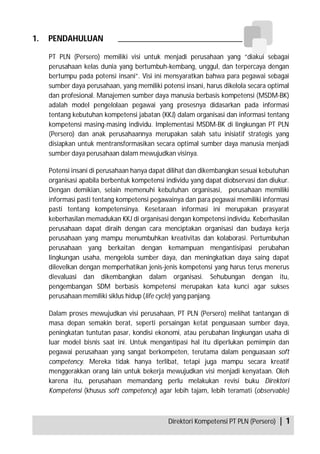Standar kompetensi pln | PDF