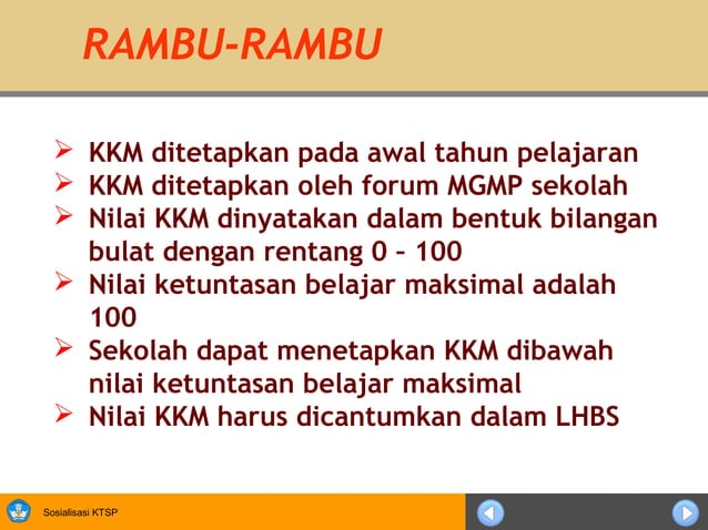 Penetapan KKM | PPT