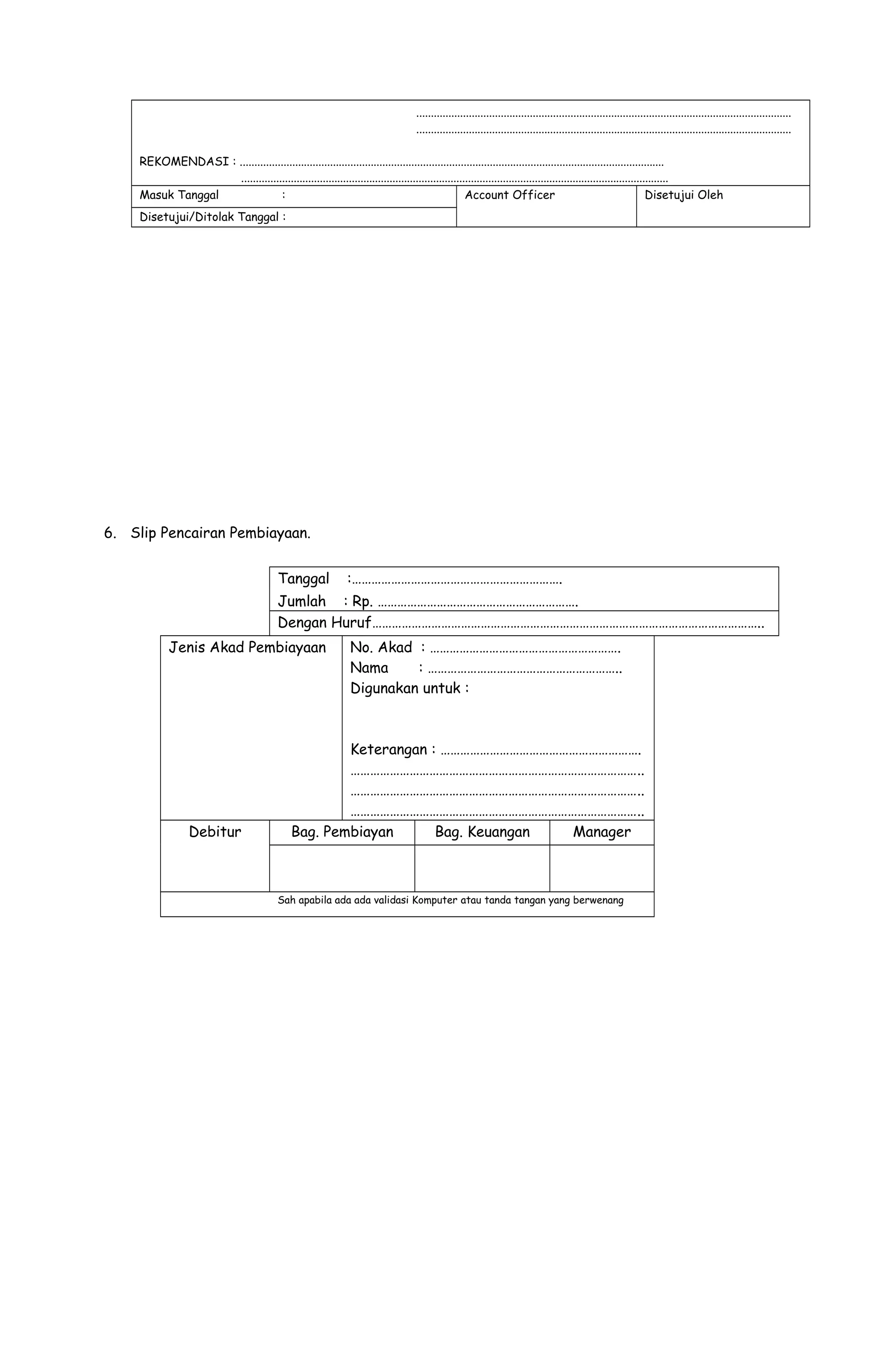 Standar operasional bmt | DOC