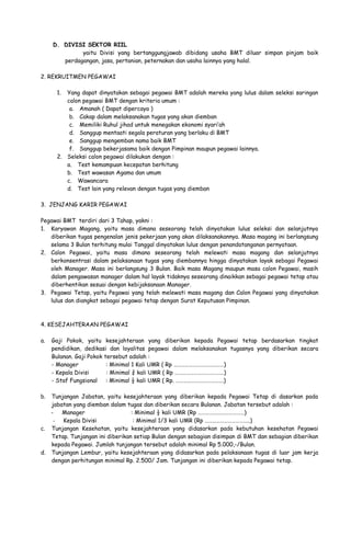 Standar operasional bmt | DOC