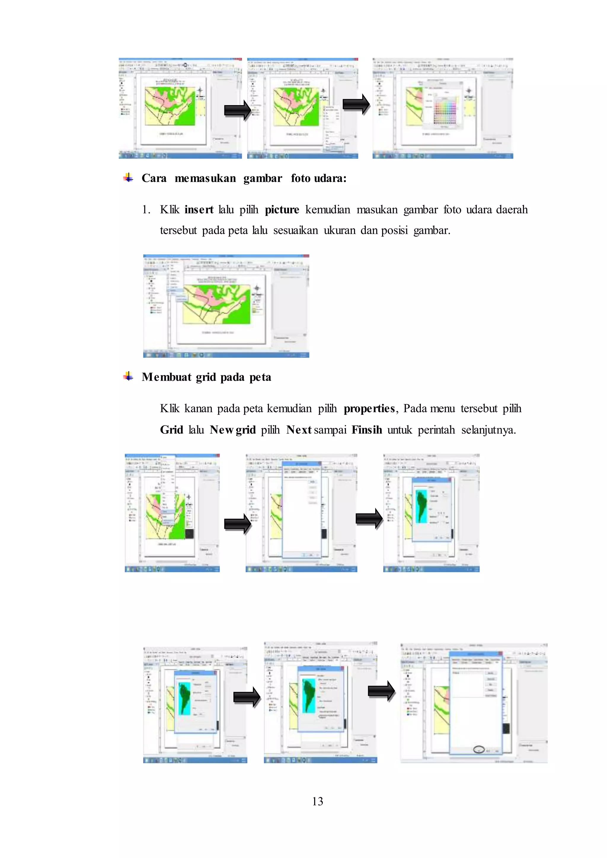 Standar operasional pembuatan peta tematik dengan menggunakan arc gis ...