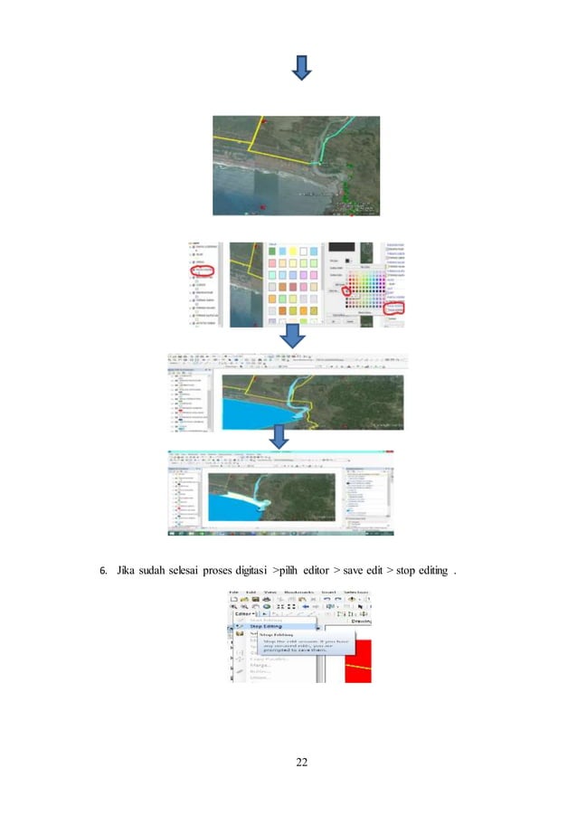 Standar operasional pembuatan peta tematik dengan menggunakan arc gis ...