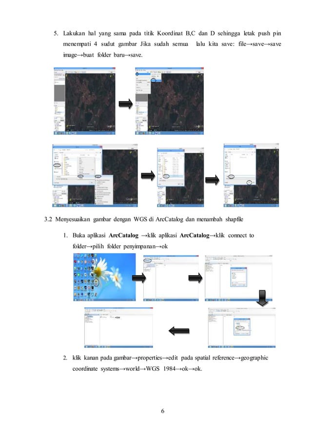 Standar operasional pembuatan peta tematik dengan menggunakan arc gis ...