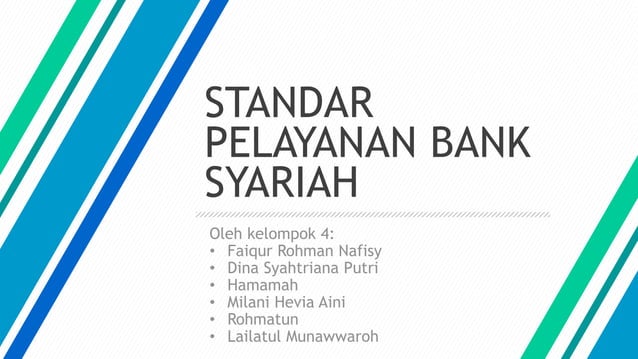 STANDAR PELAYANAN BANK SYARIAH.pptx