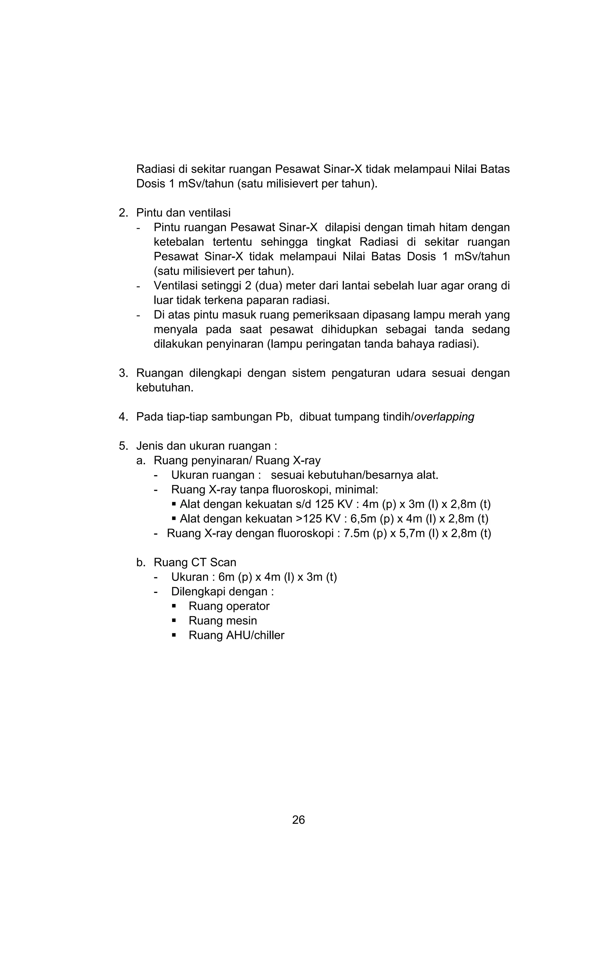 Standar pelayanan radiologi | PDF