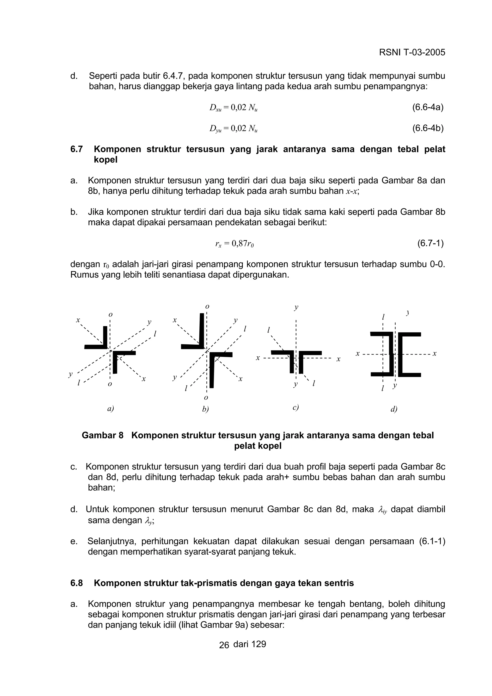 Standar perencanaan struktur baja untuk jembatan | PDF