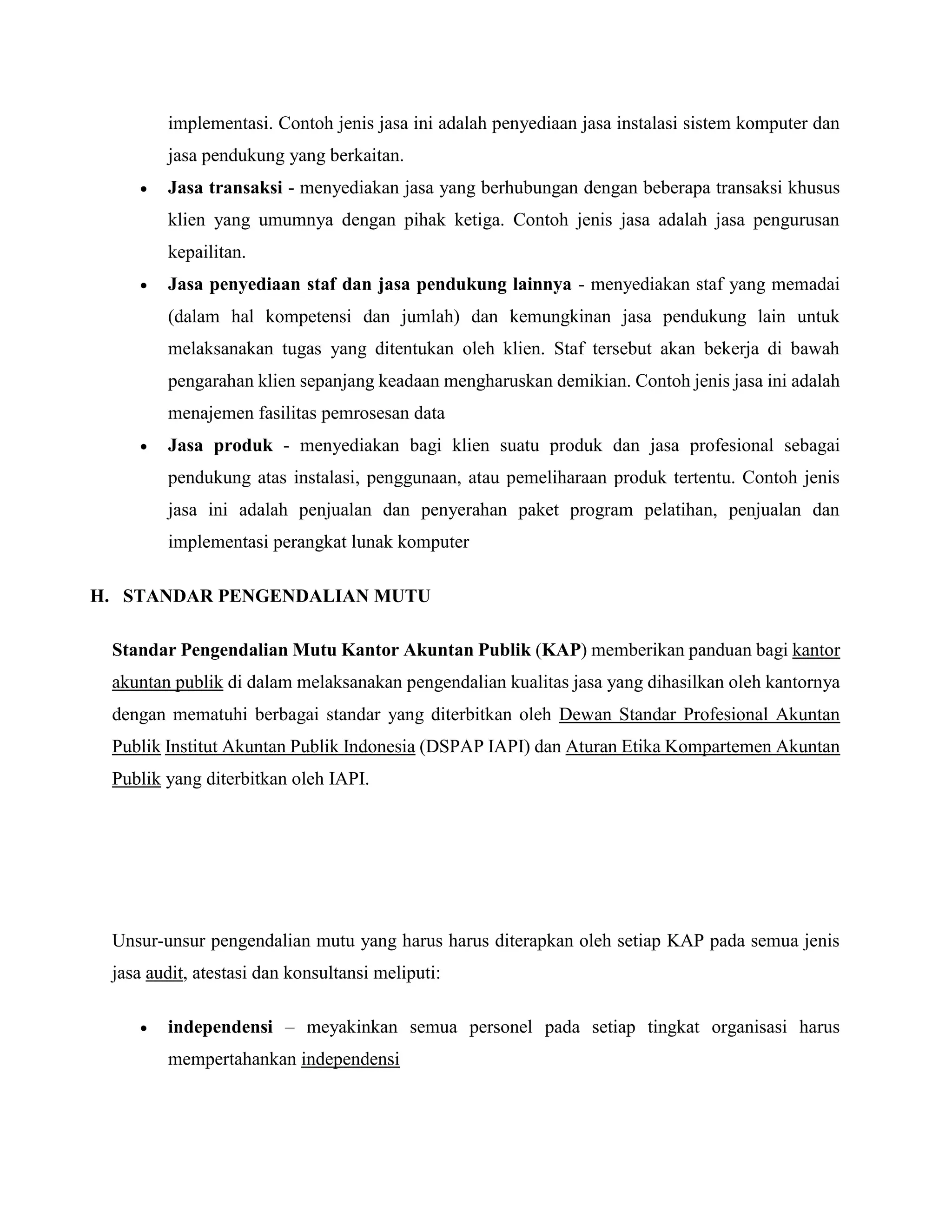 STANDAR PROFESIONAL AKUNTAN PUBLIK (SPAP) | DOCX