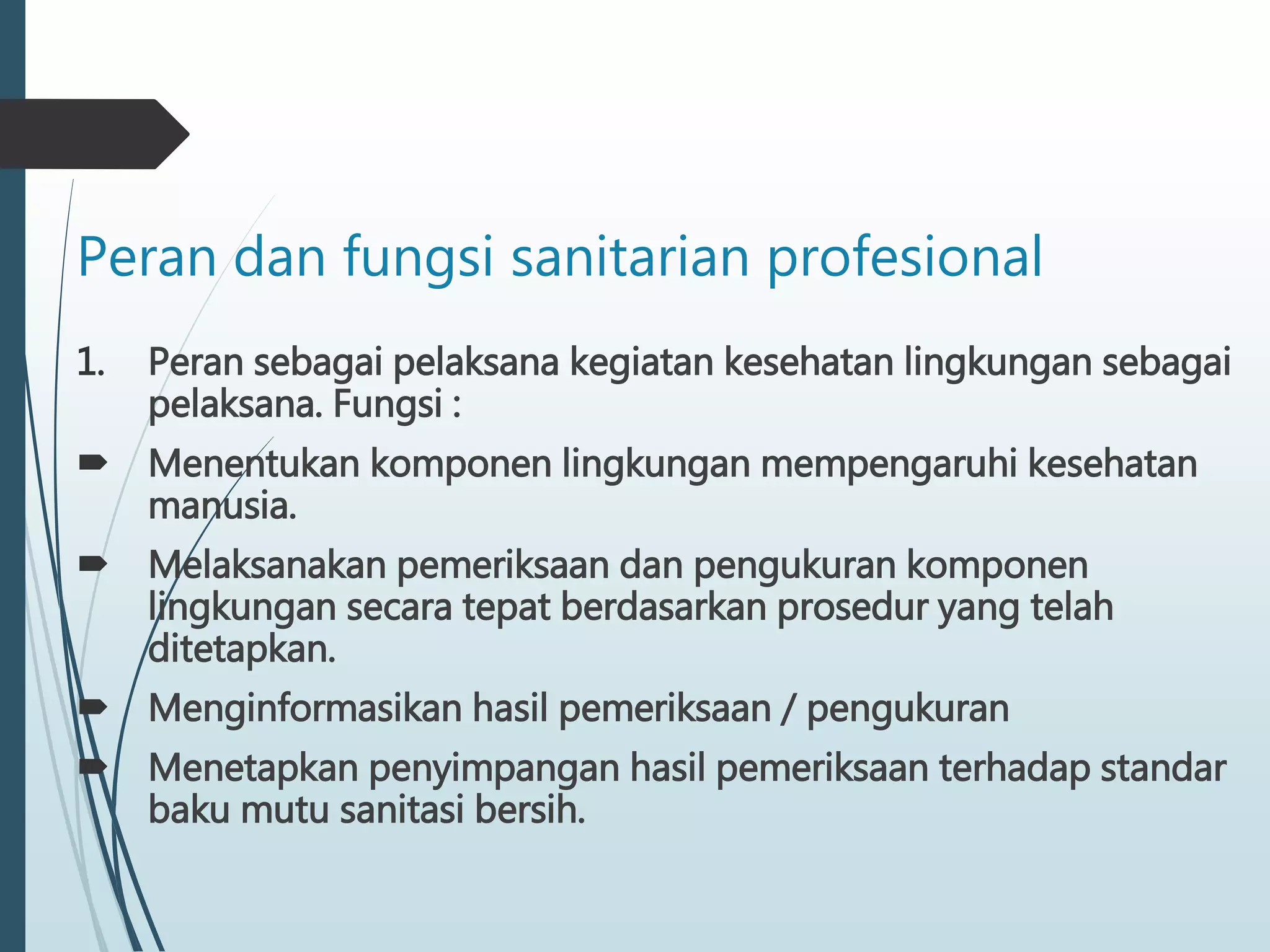 Standar profesi sanitarian | PPTX