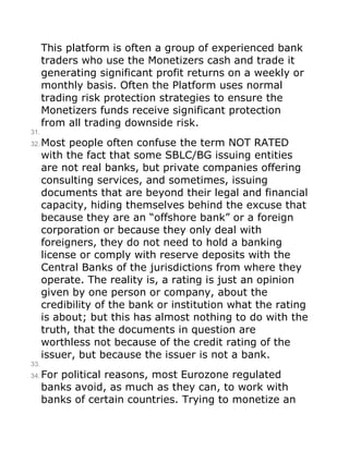 Standby letter of credit factsheet | PDF